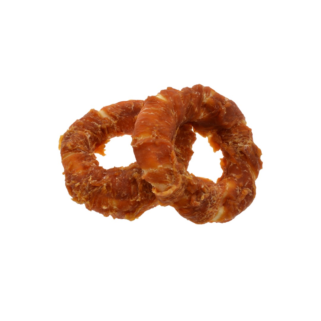 Donut met kip 100-120 gr Bulk - Wielink Dierenbenodigdheden